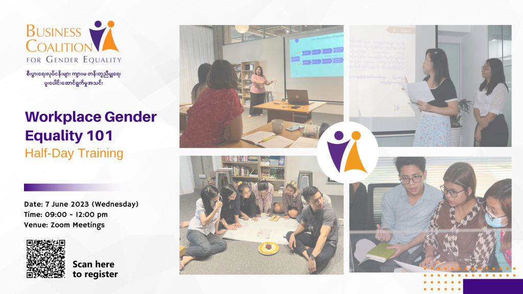 8th Batch of Workplace Gender Equality 101 – Half Day Training (Members ...